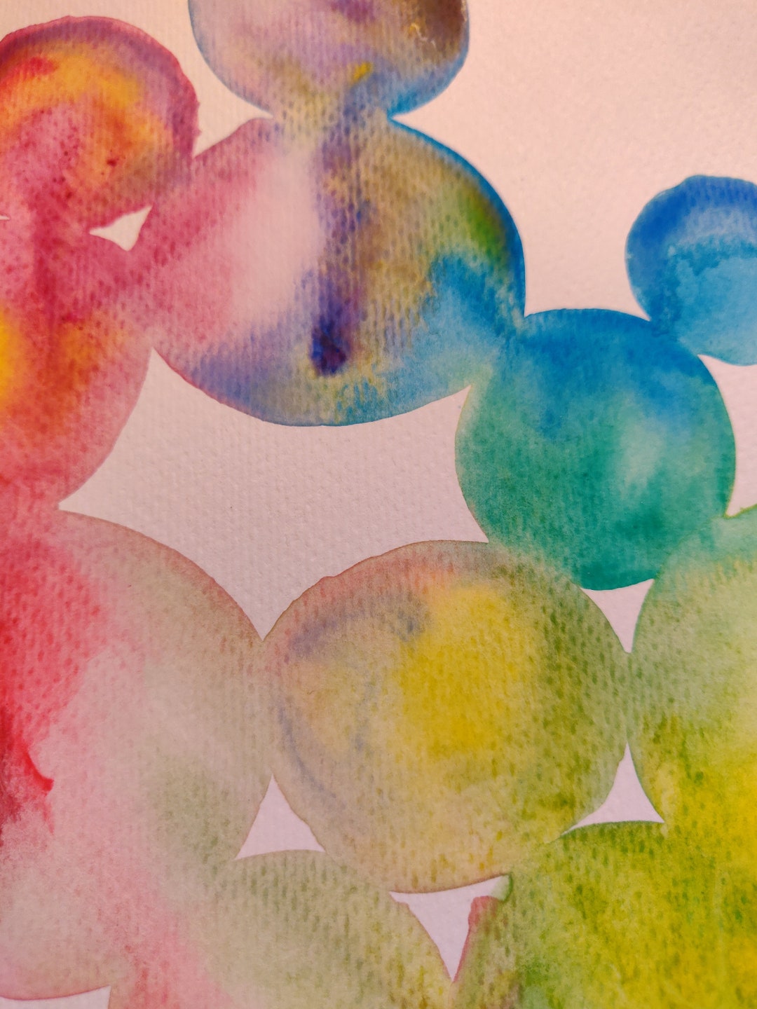 RTS Art Watercolour Doodle - Etsy