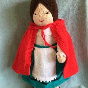 PDF Knitting Pattern Miss Crolly, an Irish Dolly - Etsy