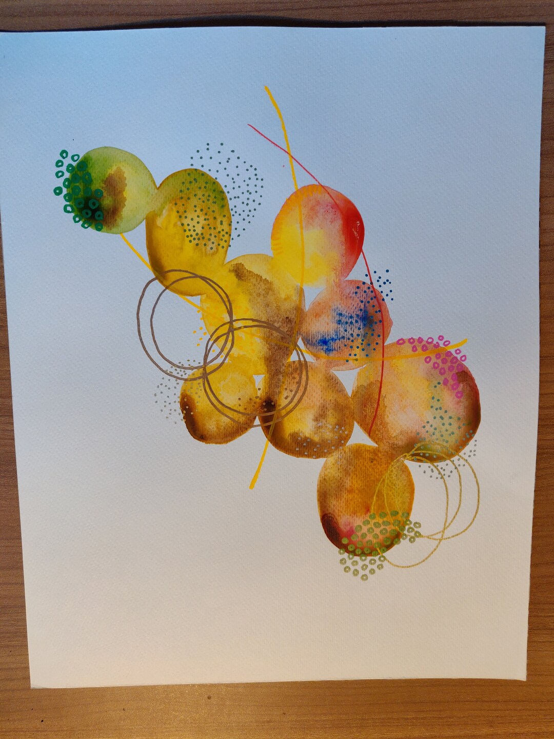 RTS Art Watercolour Doodle - Etsy