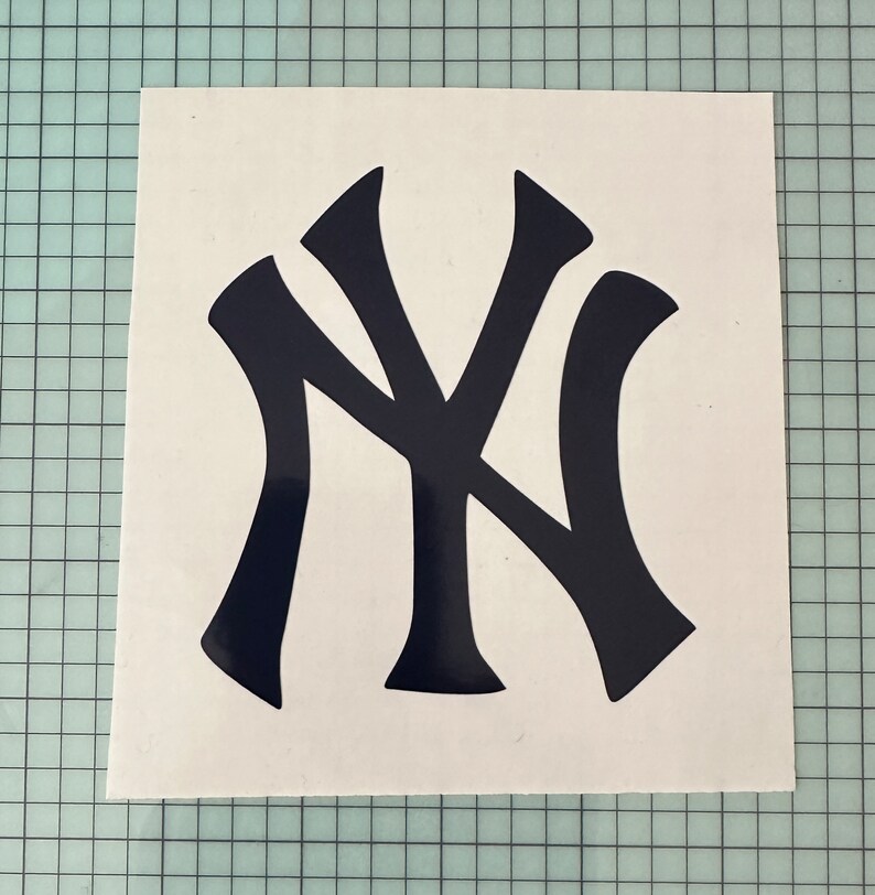 New York Yankees NY Logo Vinyl Decal - Etsy
