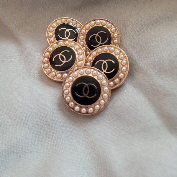 Chanel Buttons - Etsy