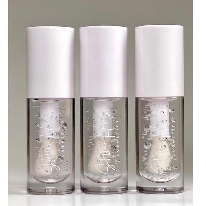 Glitter Clear Lip Gloss - Etsy