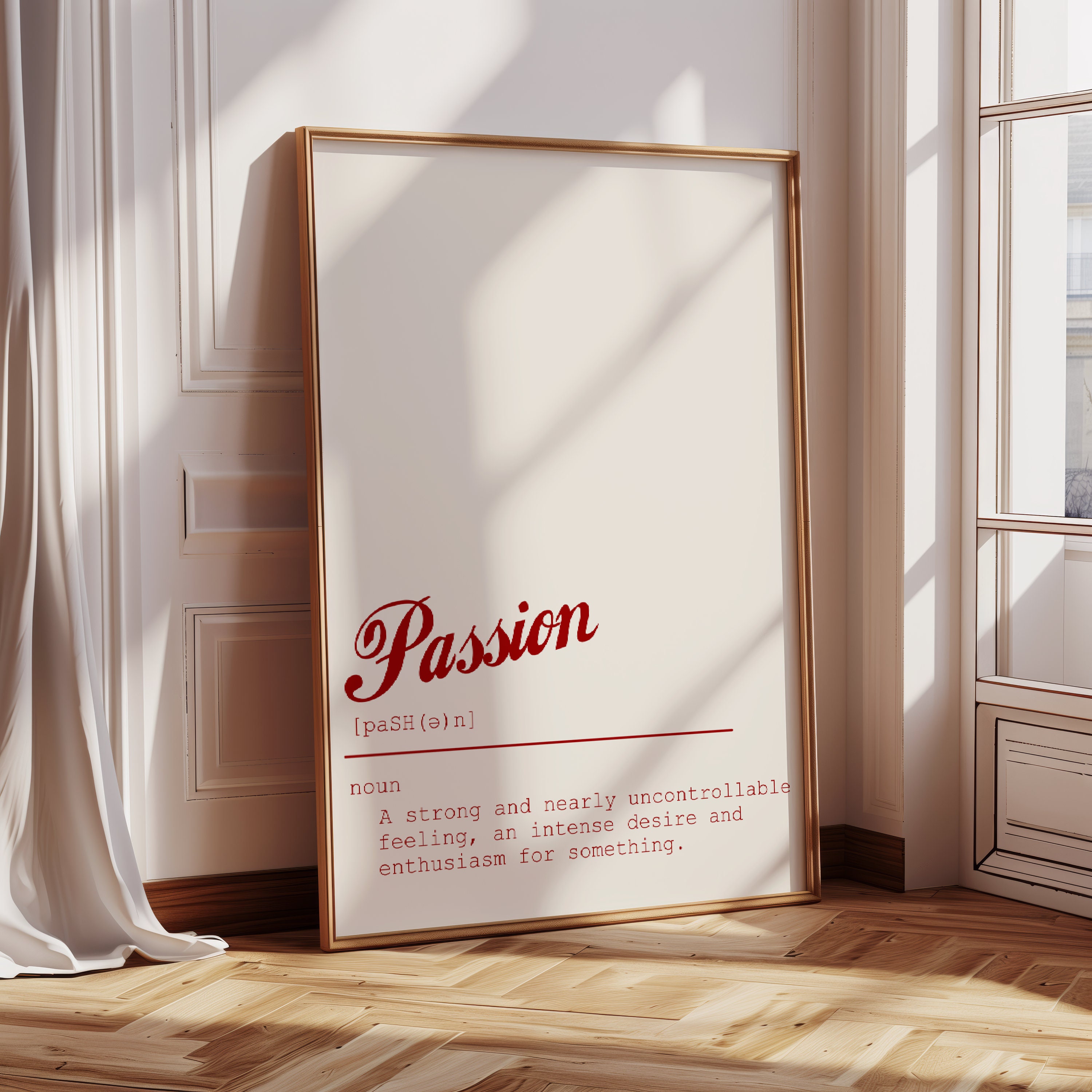 Passion Definition Poster, Coca-cola Aesthetic Poster, Trendy It Girl ...