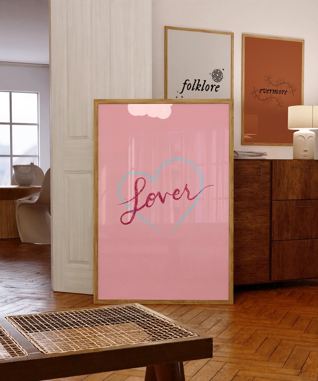 Lover Poster, Taylor Swift Lover Poster, Minimalist Lover Poster, Lover ...