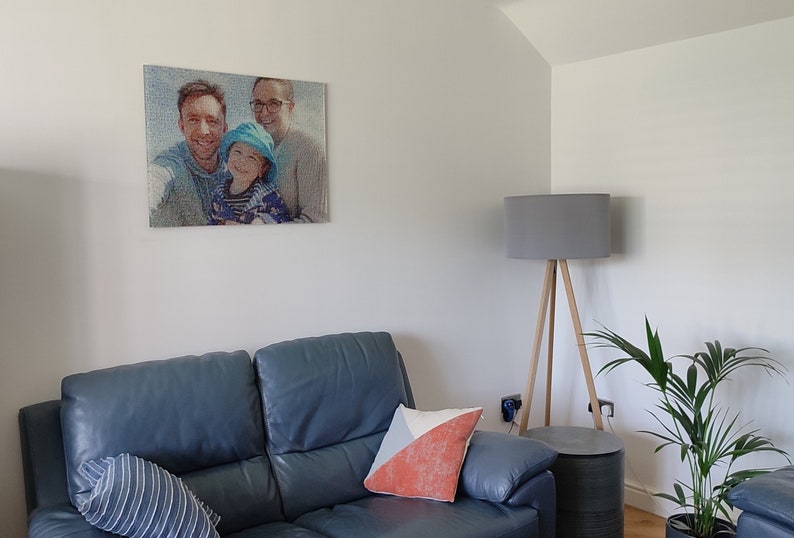 Custom Mosaic Collage for Wedding or Any Picture. Personalized Gift ...