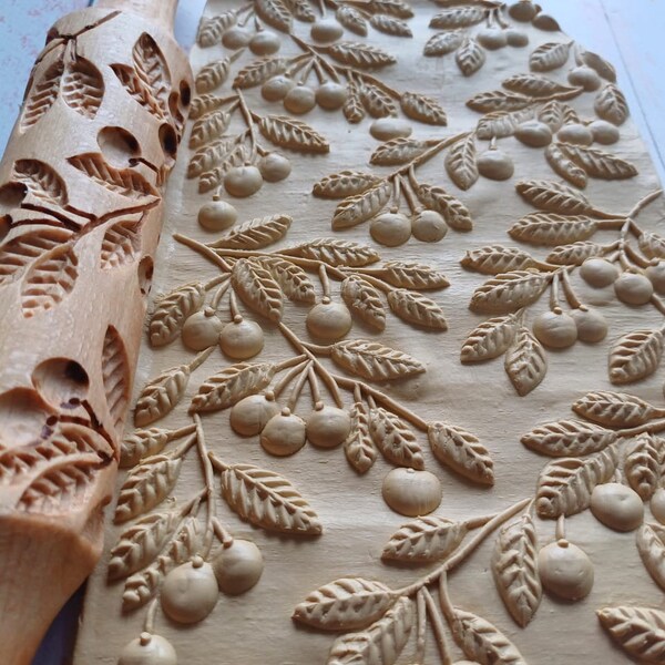 Embossed Rolling Pin - Etsy