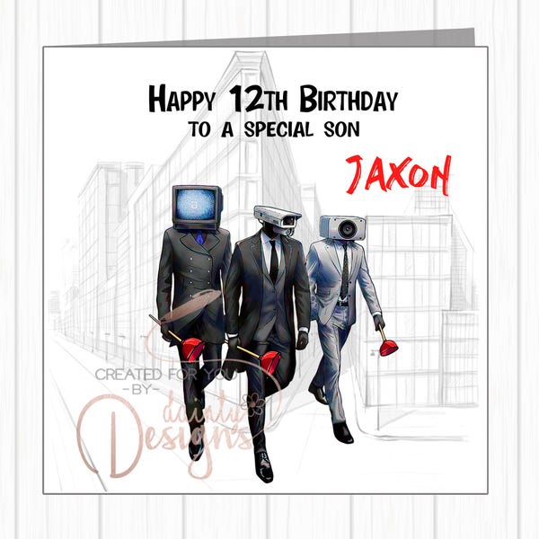 Boy Skibidi Toilet - Etsy UK