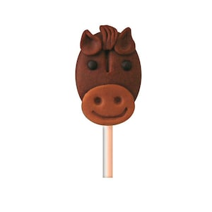 Farm Animal Marzipan Candy Lollipops - Cow, Pig, Horse & Chick ...
