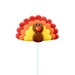 Thanksgiving Candy Turkey Marzipan Lollipops! Thanksgiving Place ...