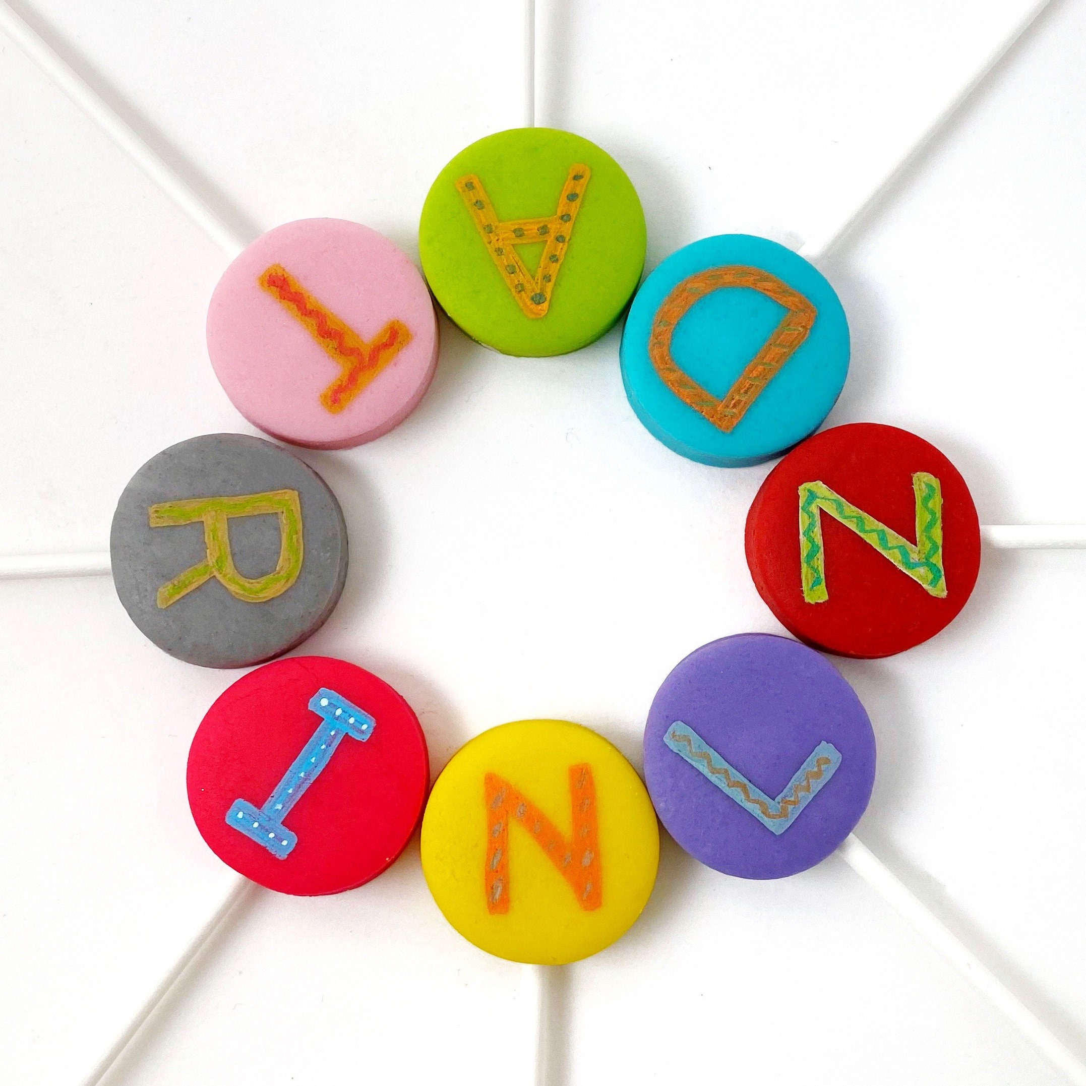 Alphabet Candy Lollipops Great Birthday Party Favor and | Etsy