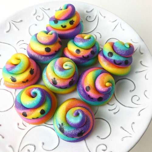 Shimmer Rainbow Unicorn Poop Candy Happy Edible Delicious - Etsy