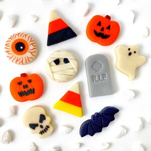 Halloween Candy Tiles - Delicious Marzipan Halloween Party Favors ...