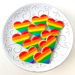 Valentine's Day Pride Heart Cookie Basket Collection - Limited Edition ...
