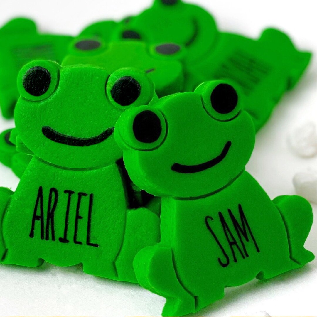 Passover Personalized Marzipan Frogs > Seder Dinner Place Settings ...