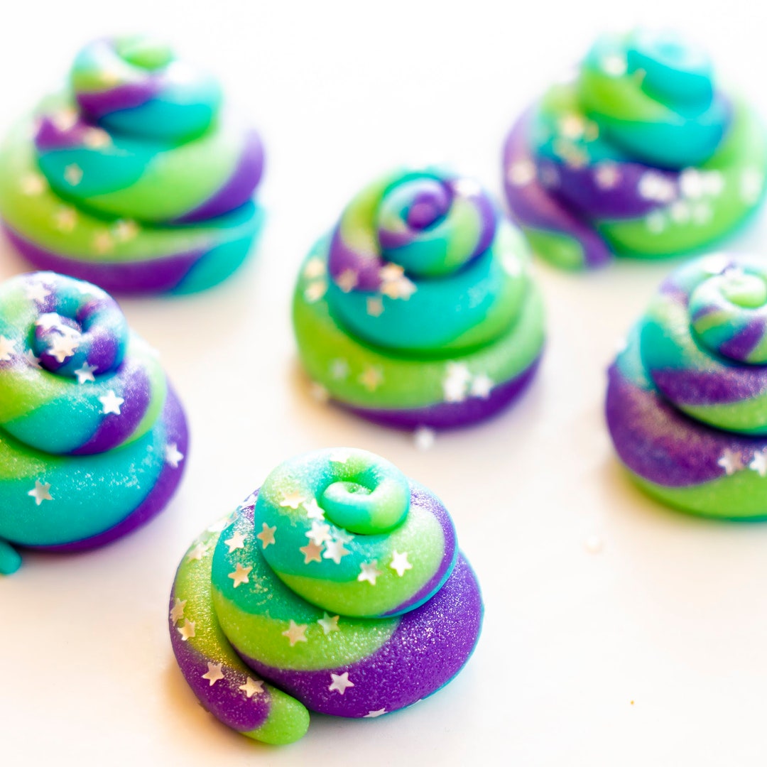 Mermaid Poop Candy! Edible, Delicious, Gorgeous Marzipan Candy and ...