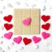 Edible Valentine's Tic Tac Toe Candy Play the Game and - Etsy
