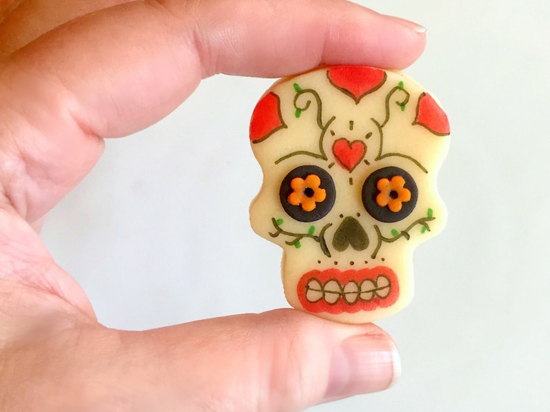 Sugar Skull Modern Candy for 'day of the Dead' - Delicious Candy Tiles ...