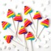 Rainbow Unicorn Poop Candy Lollipops Edible, Delicious, Gorgeous ...