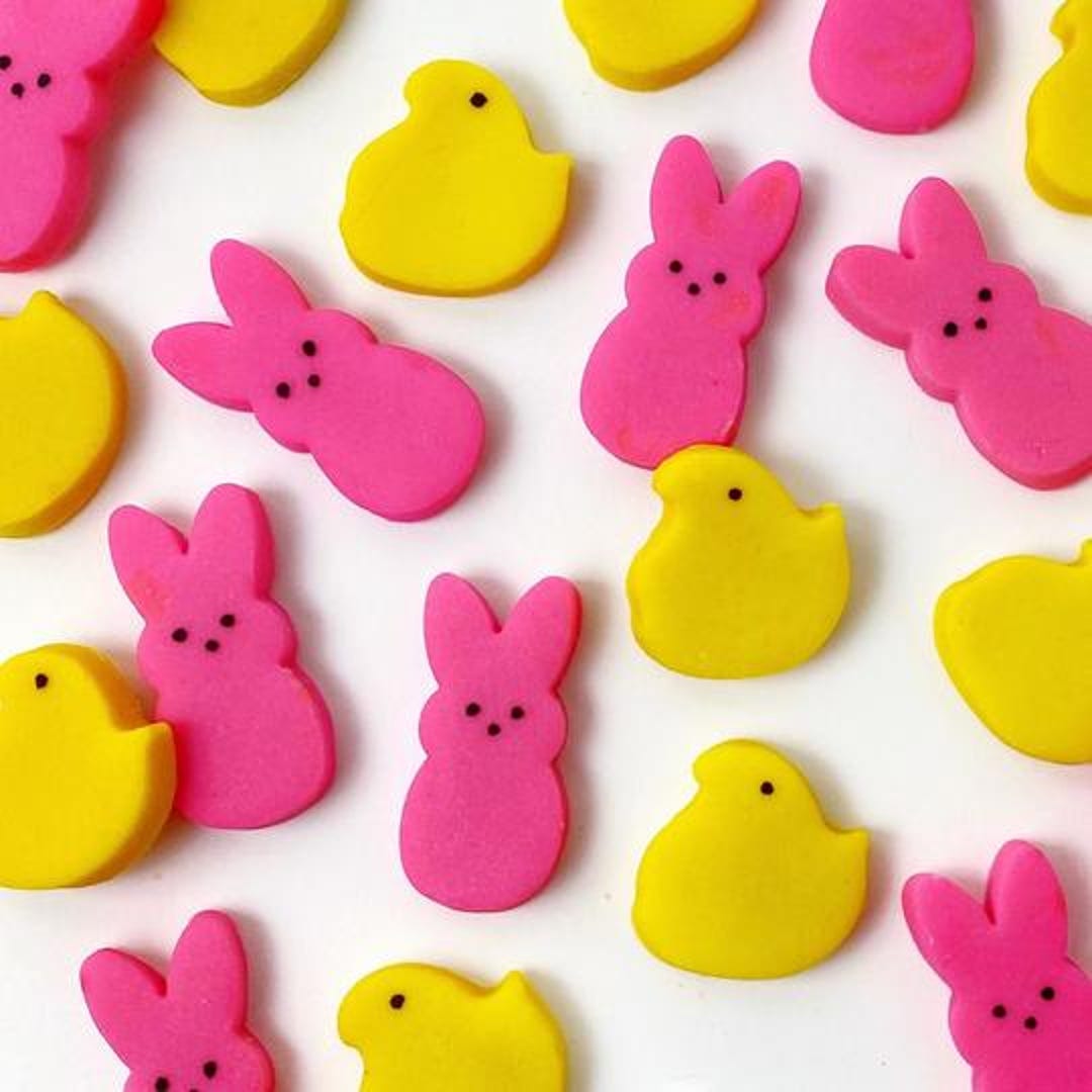 1 Box of Easter Peep Style Mini Candy Bites - for Easter Baskets and ...