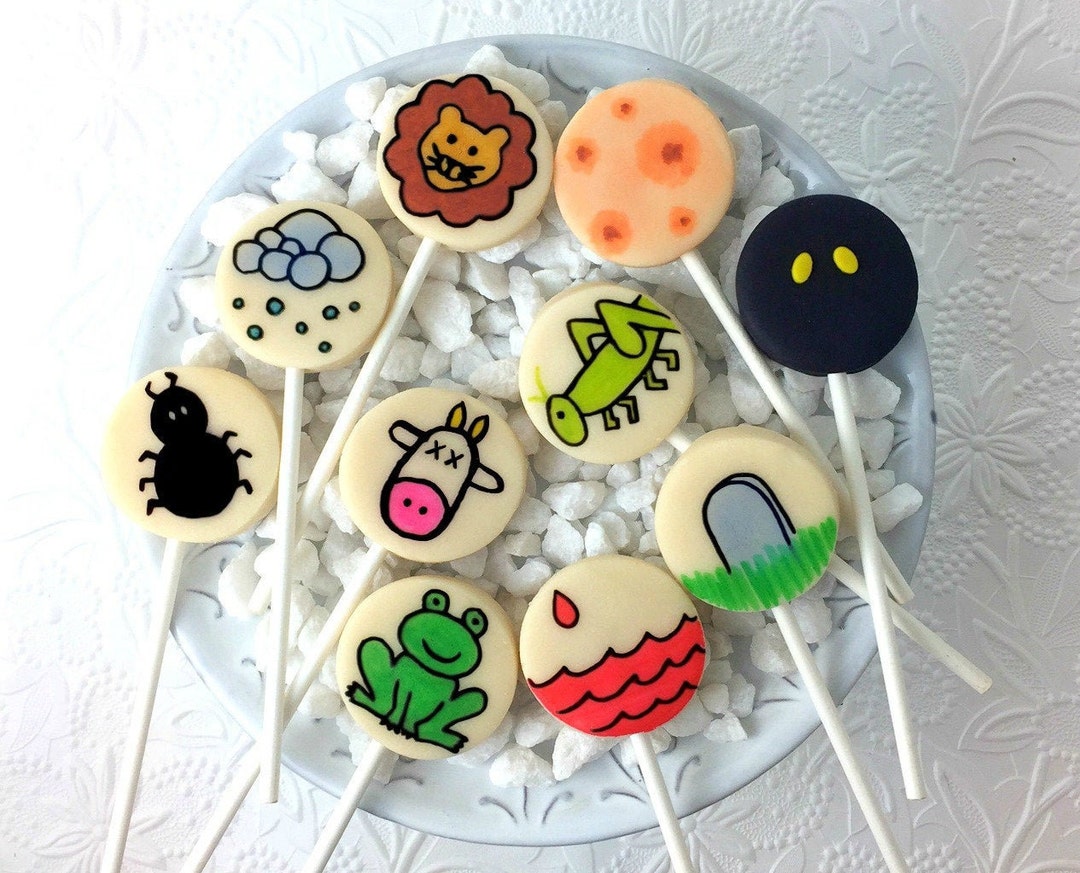 Passover Ten Plagues Lollipops for Pesach Seder - Fun and Delicious ...