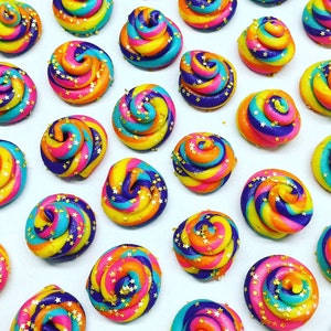 Rainbow Unicorn Poop Candy! Edible, Delicious, Gorgeous Marzipan Candy ...