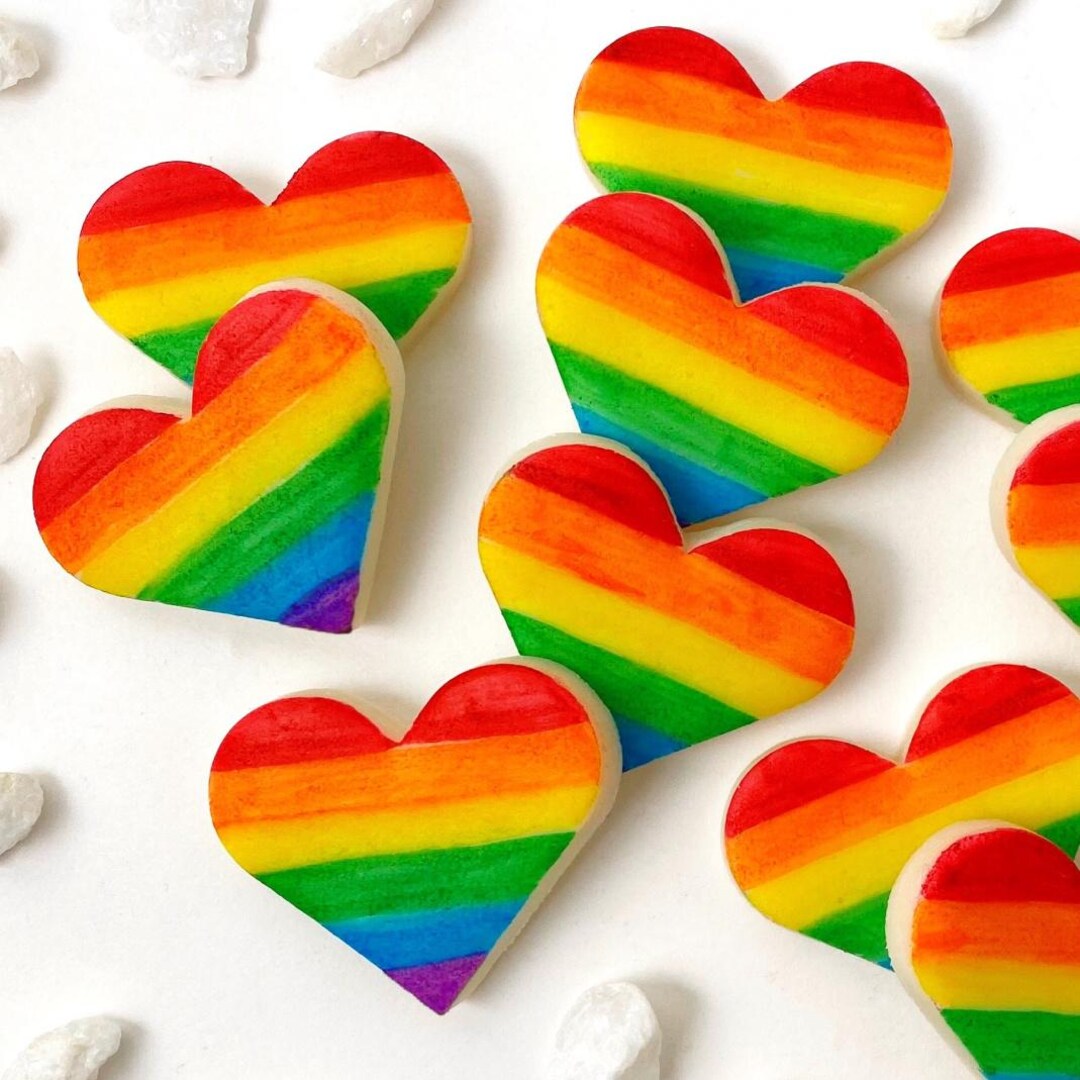 Valentine's Day Pride Heart Cookie Basket Collection - Limited Edition ...