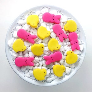 1 Box of Easter Peep Style Mini Candy Bites - for Easter Baskets and ...