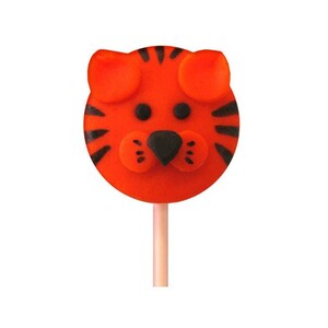 Jungle Animal Marzipan Candy Lollipops - Monkey, Elephant, Tiger, Lion ...