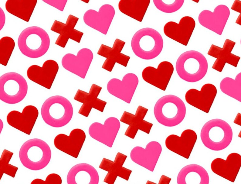 1 Box of X & O and Heart Marzipan Candy Bites | Etsy