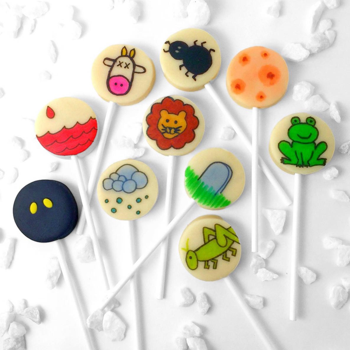 Passover Ten Plagues Lollipops for Pesach Seder - Fun and Delicious ...
