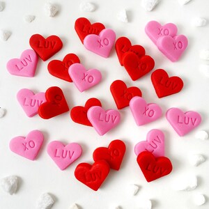 1 Box of Mini Heart Marzipan Candy Bites - Valentine's Day Super ...