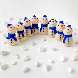 Hanukkah SNOWMEN - Edible Marzipan Gift Sculptures for Hanukkah ...