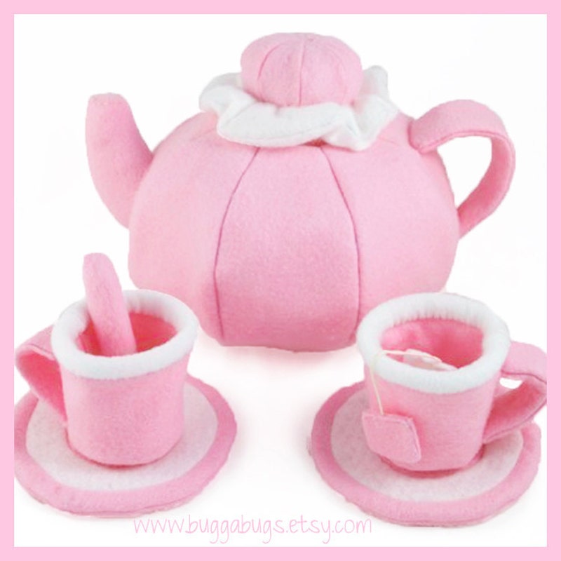 Felt Tea Set - Etsy