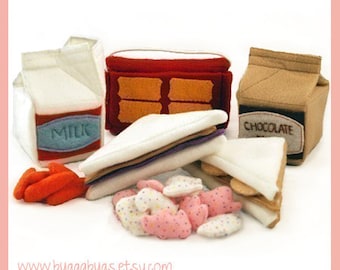 Breakfast Pattern PDF Sewing Pattern Fleece Food Breakfast - Etsy