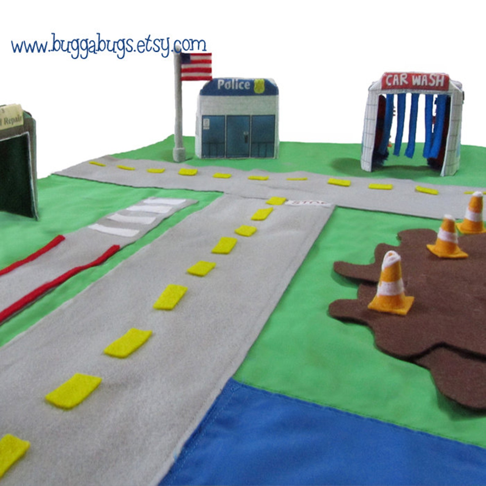 Car Mat - PDF Sewing Pattern (mat, Houses, Airplane, Helicopter, Boat ...