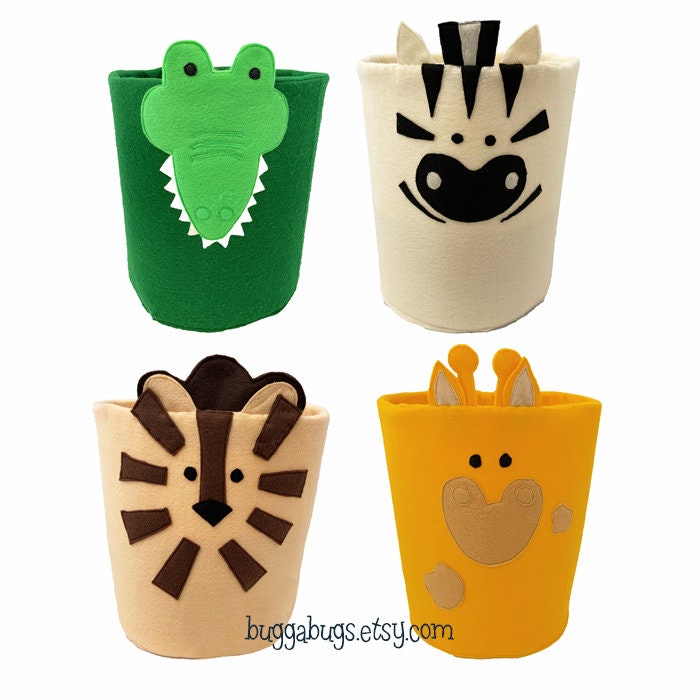 ANIMAL TOTES PDF Sewing Pattern fox Puppy Bear Raccoon | Etsy