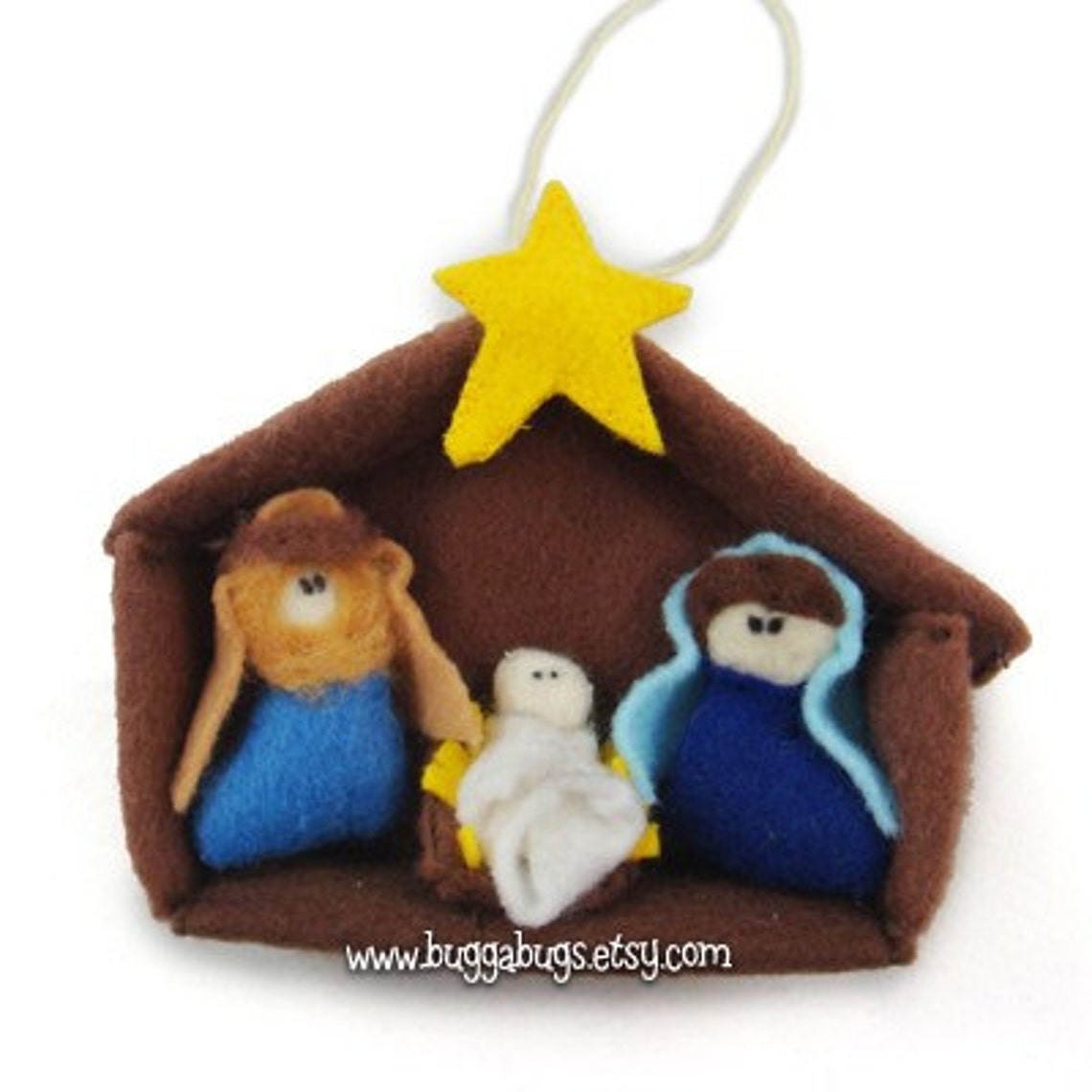Nativity Ornaments PDF Pattern baby Jesus Mary Joseph - Etsy