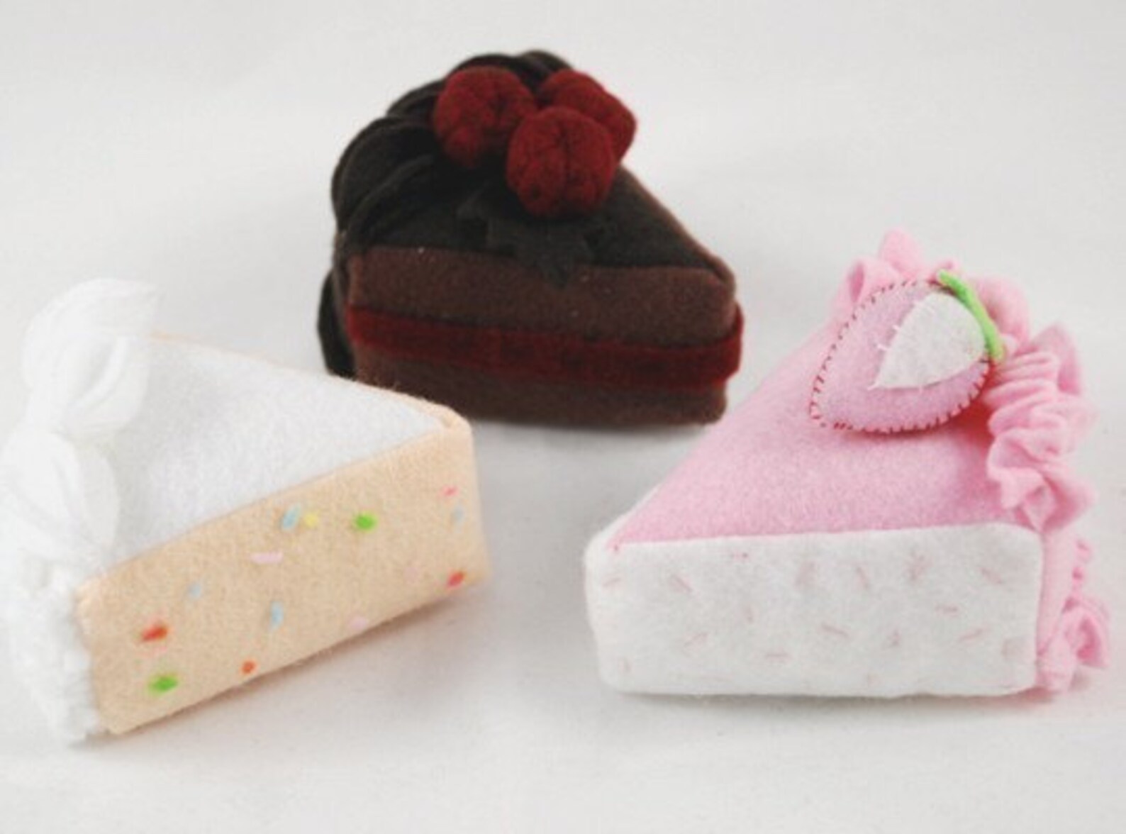 TEA CAKES - PDF Felt Food Pattern (german Chocolate, Black Forest ...