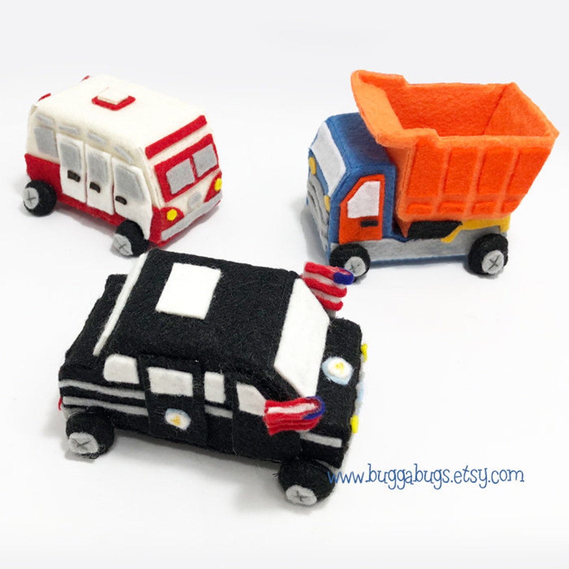 CARS 2 - PDF Sewing Pattern (taxi, Pizza Truck, Milk Truck, Limo, Dump ...