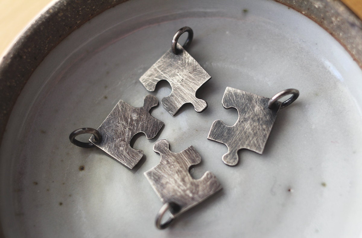 Custom order: personalize puzzle pendants or keychains 4 | Etsy