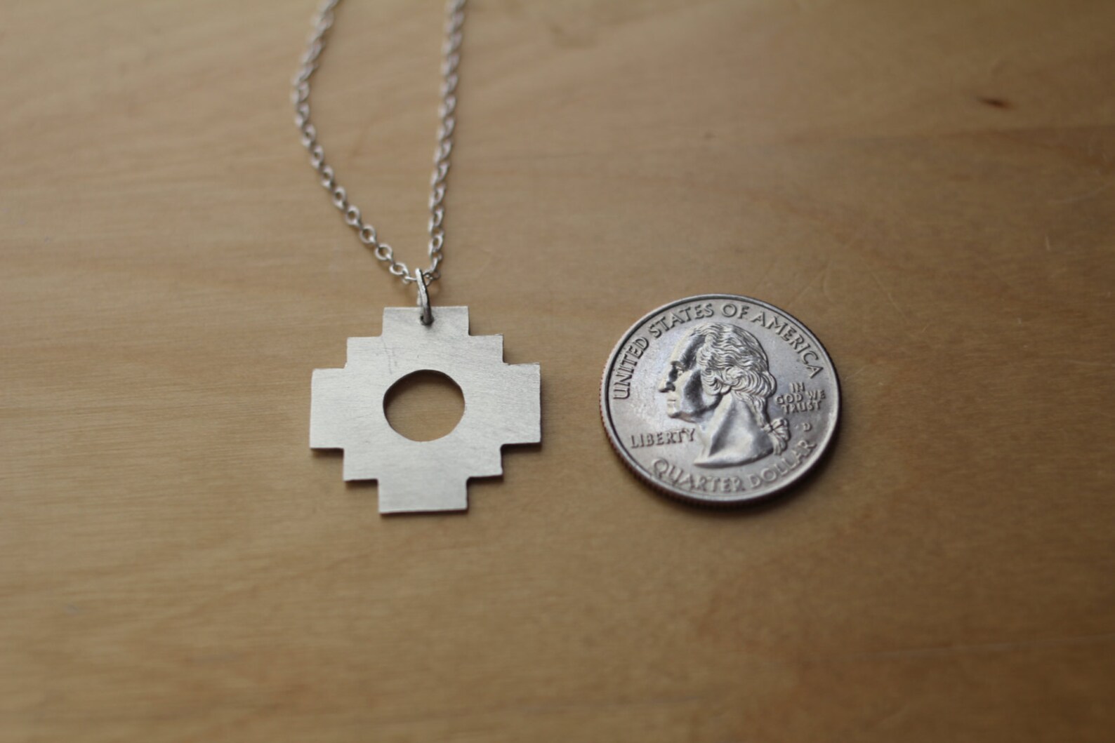 Chakana: Handmade Sterling Silver Andean Inca Cross Necklace - Etsy