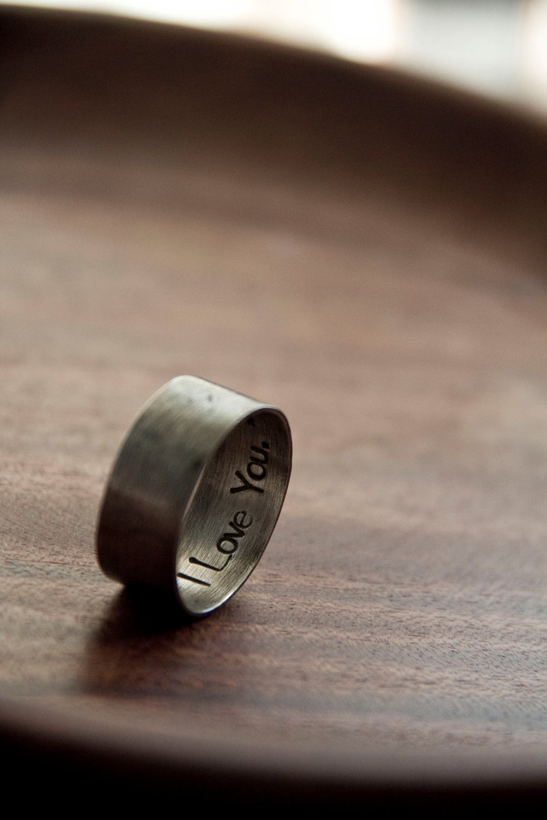 Secret Message: I Love You made to Order Ring - Etsy
