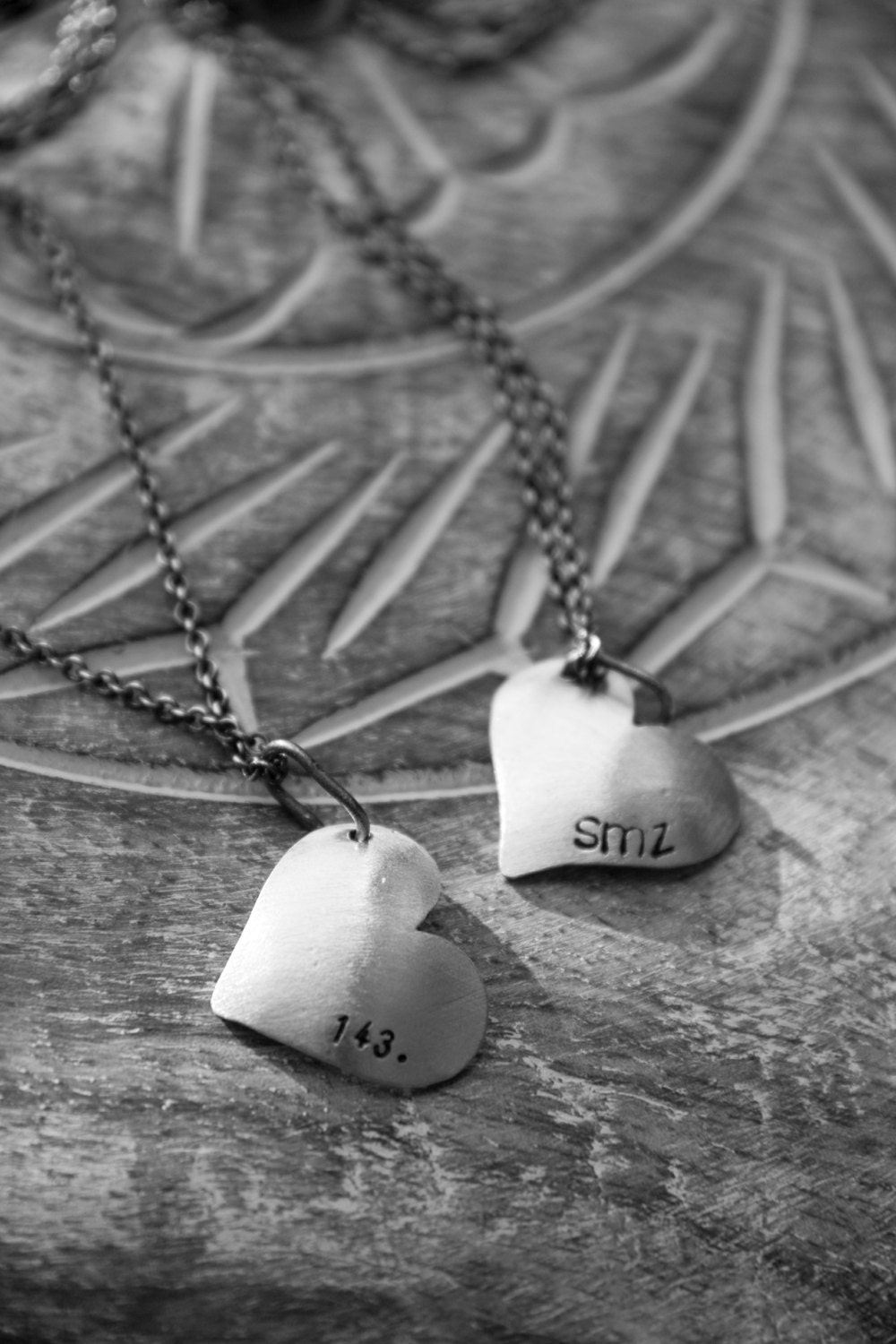 Heart Shape: 143 I Love You necklace | Etsy