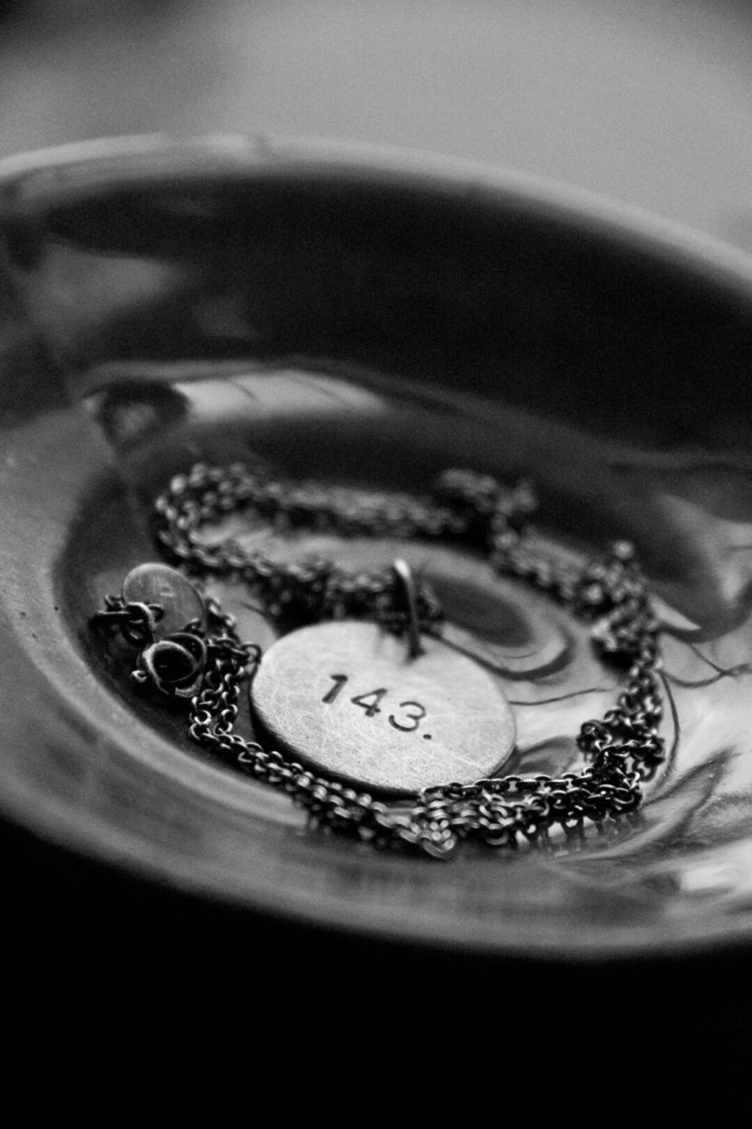 143 (I Love You): Numerical Secret Message (round) - Necklace - Etsy