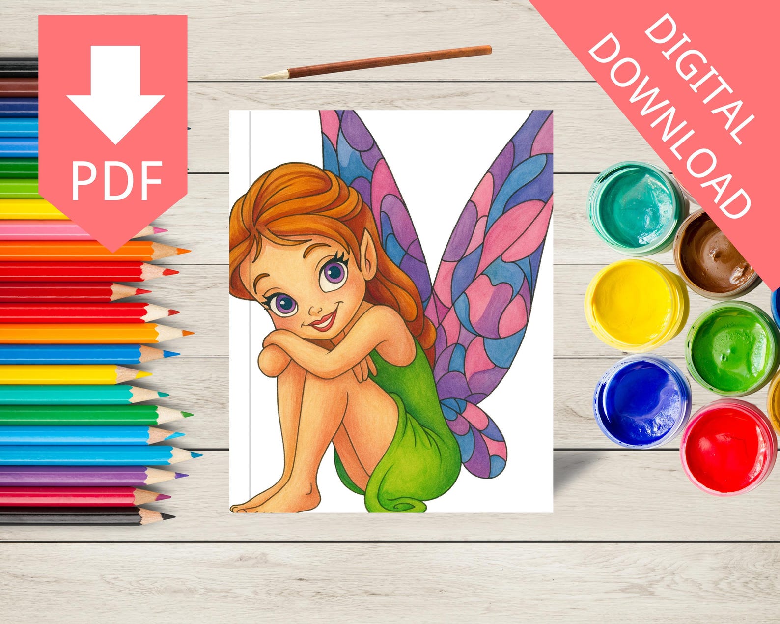 Whimsical Coloring Pages, Fairy, Coloring Pages, Printable Coloring ...