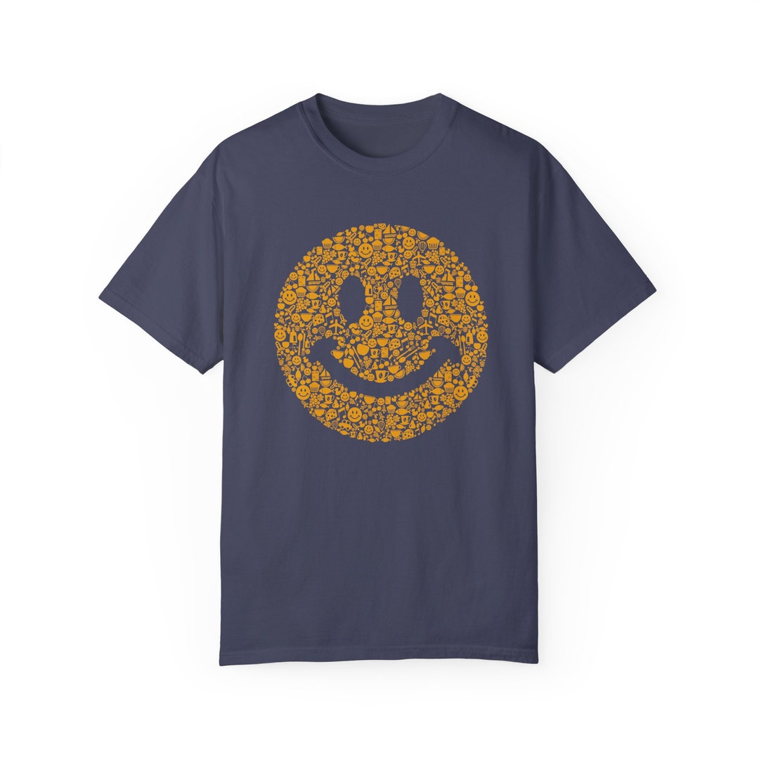 Smiley Face Shirt, Smiling Emoji Shirt, Smiling Emoji, Smile Face ...