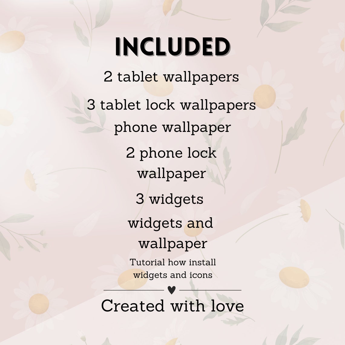 Girly Aesthetic Ios & Android Theme Pack / Android Tablet ...