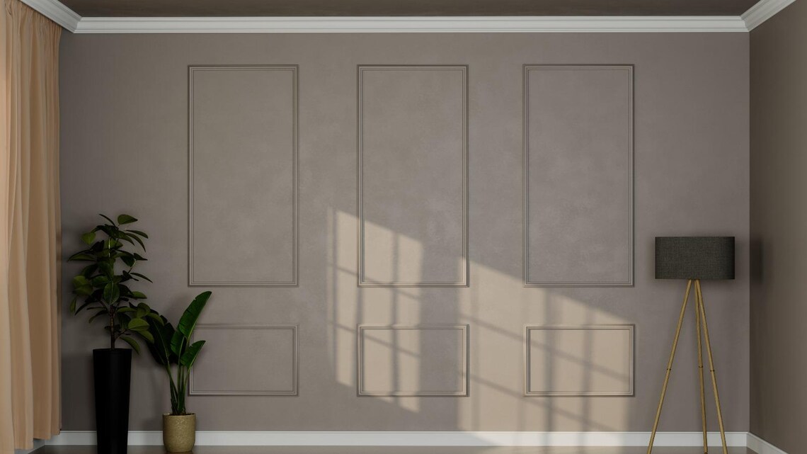 Wall Molding Kit, Premade Wainscoting Panels, Pre Cut Wall and Door ...