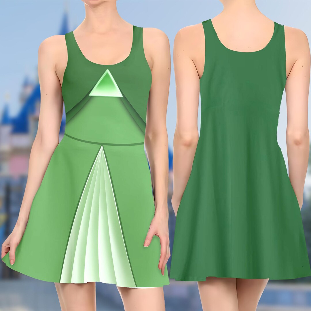 Fairy Fauna 3D Costume Cosplay Skater Dress , Sleeping Beauty Dress ...