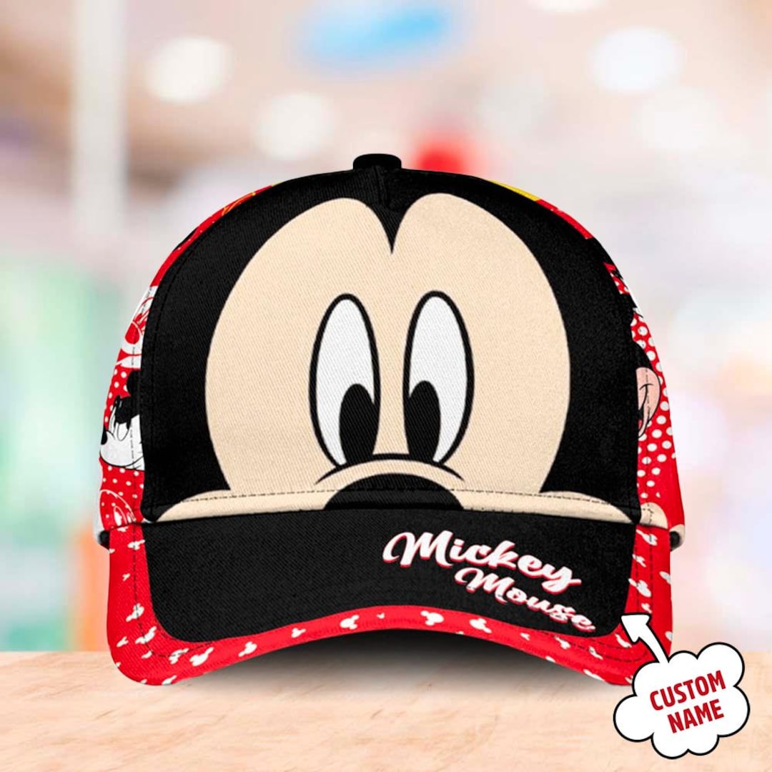 Legendary Mouse Head Classic Cap, Mouse Animated Movie Character ...